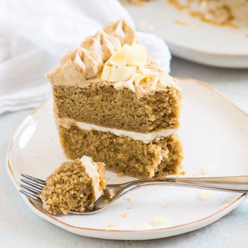 Cappuccino Cake - The Itsy-Bitsy Kitchen