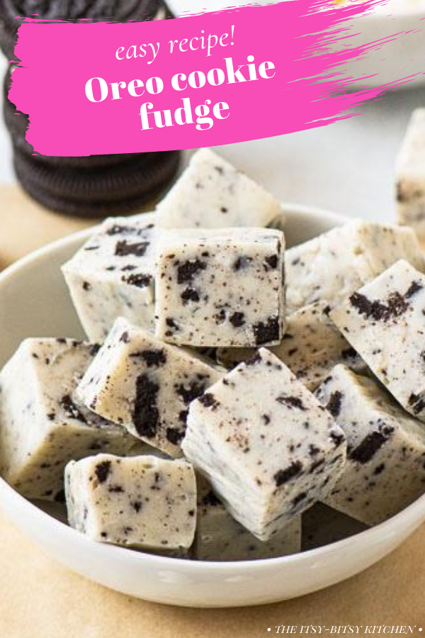 Oreo Fudge - The Itsy-Bitsy Kitchen