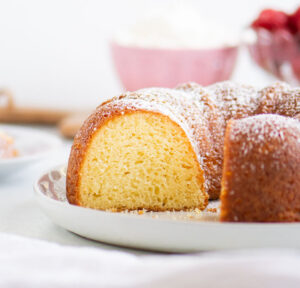 Cake Mix Pound Cake - The Itsy-Bitsy Kitchen