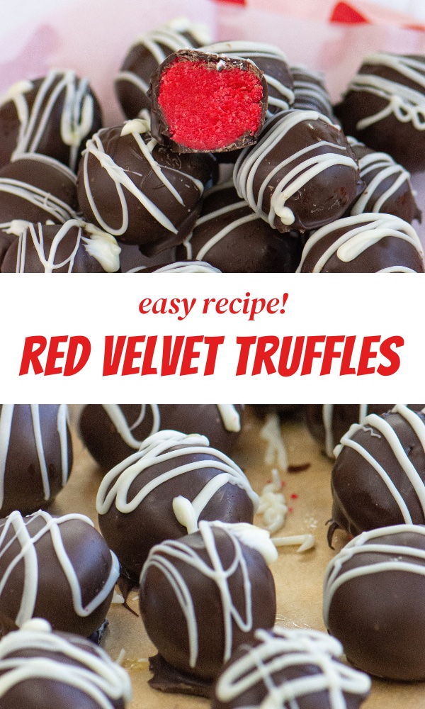 Red Velvet Truffles - The Itsy-Bitsy Kitchen